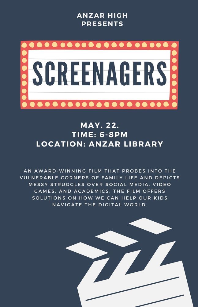 Screenagers Film | Anzar High School