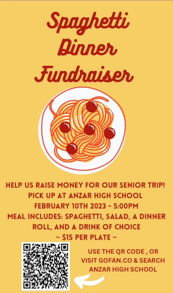 Spaghetti Dinner | Anzar High School